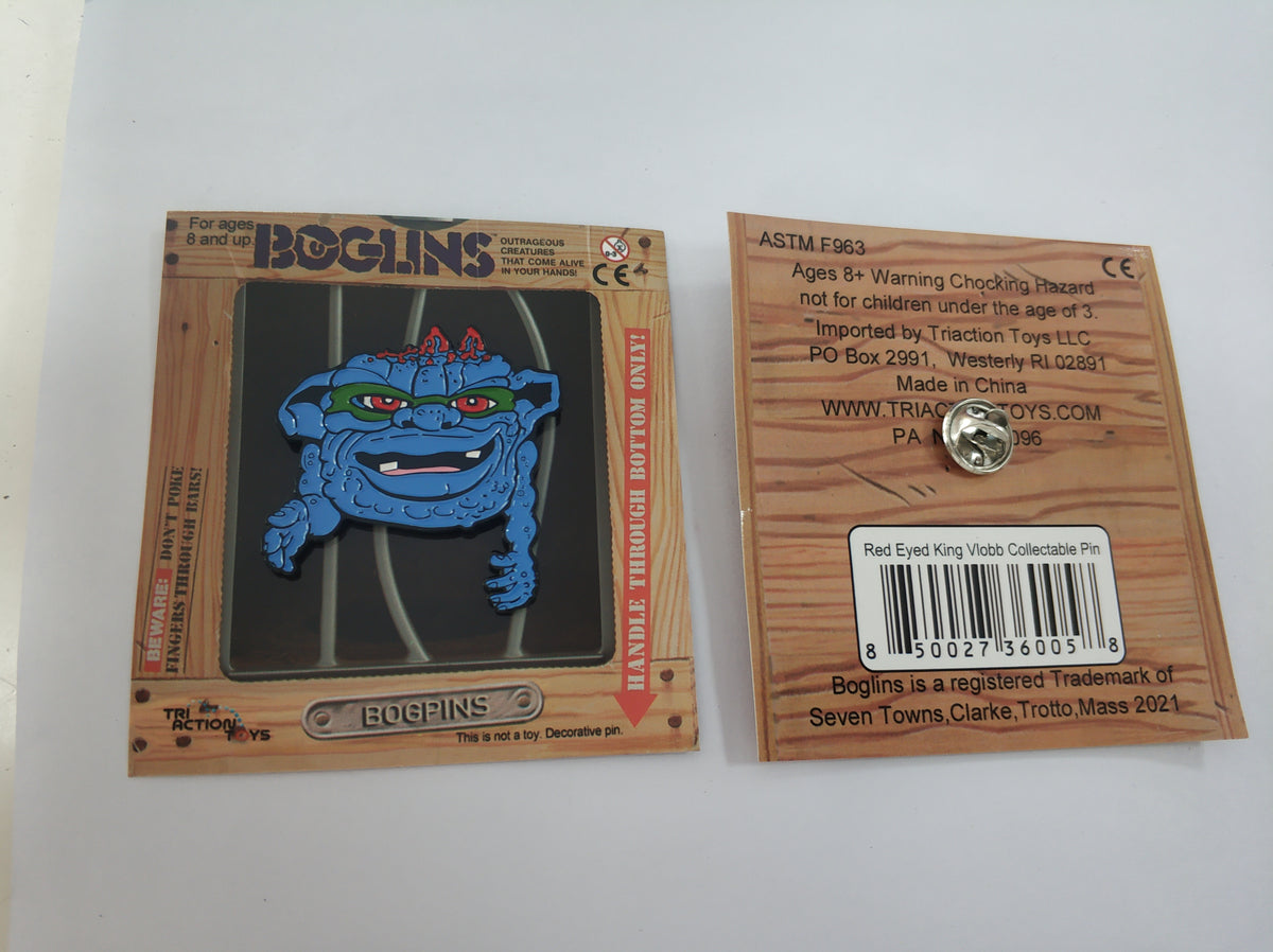 Red Eyed King Vlobb Bogpin – The Boglins